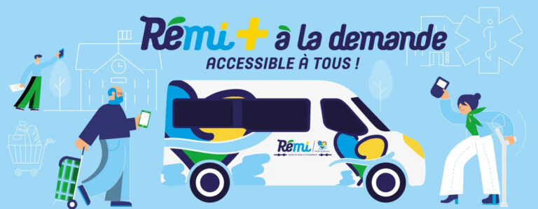 Transport personne à mobilité réduite Rémi + – CVL Mobilité